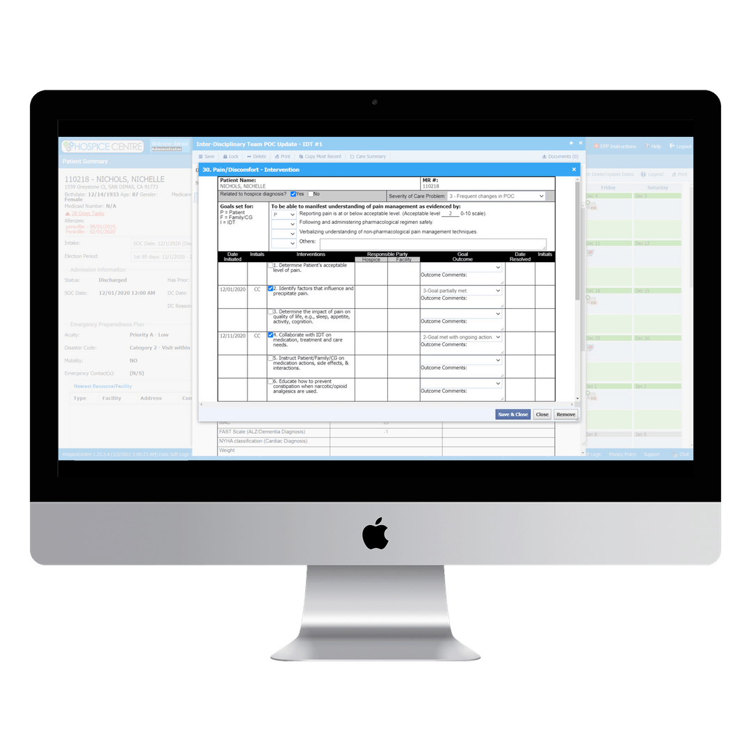 Data Soft Logic - Hospice Centre